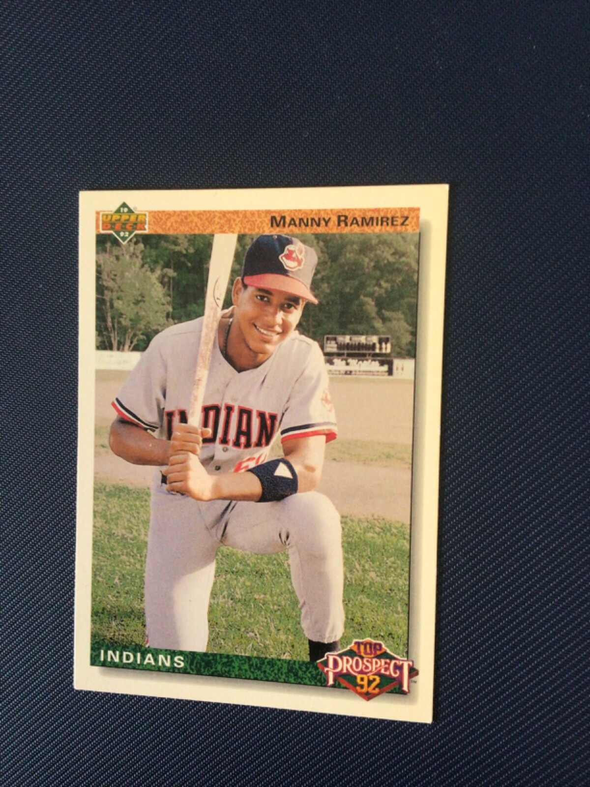 1992 Upper Deck Top Prospect Manny Ramirez Rookie Card | eBay