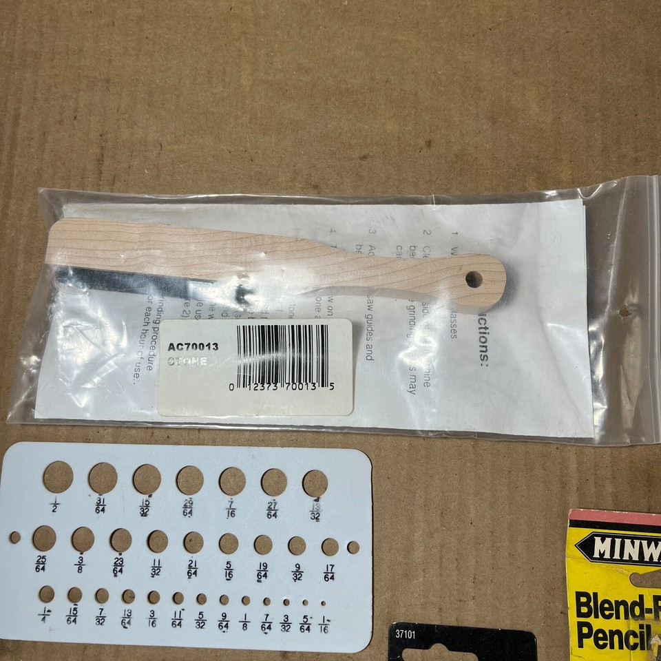 VTG Drafting Supplies Lot Blend Pencil Lead Ruler Sharpie Angle Checker ...