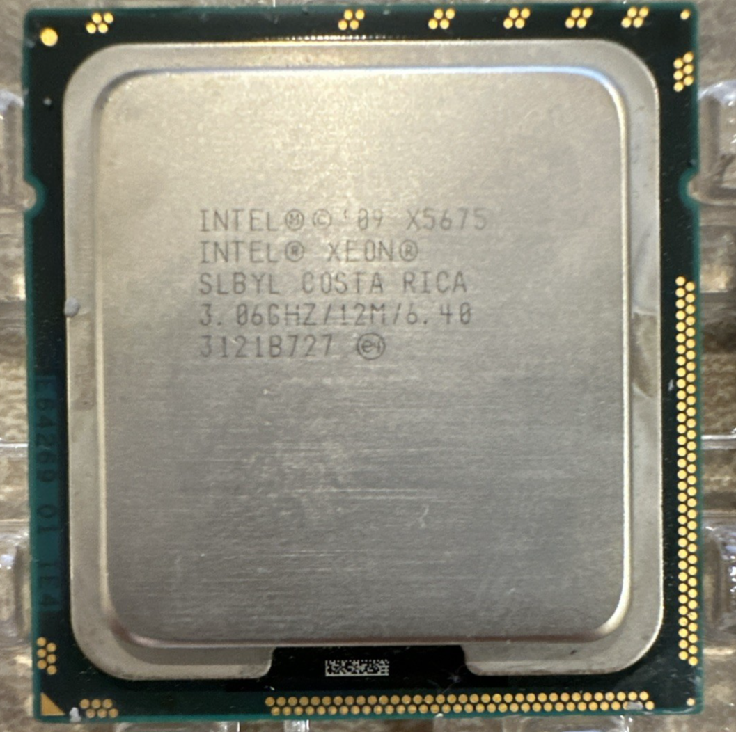 Intel Xeon X5675 SLBYL 3.06GHz 6 Core LGA 1366 CPU Processor | eBay