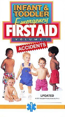 Infant Toddler Emergency First Aid - Vol. 1: Accidents (VHS, 2004) for ...