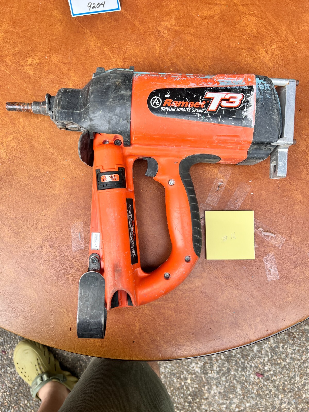 RAMSET T3 MAG GAS FASTENING TOOL JUST TOOL w/o Charger and One Battery ...