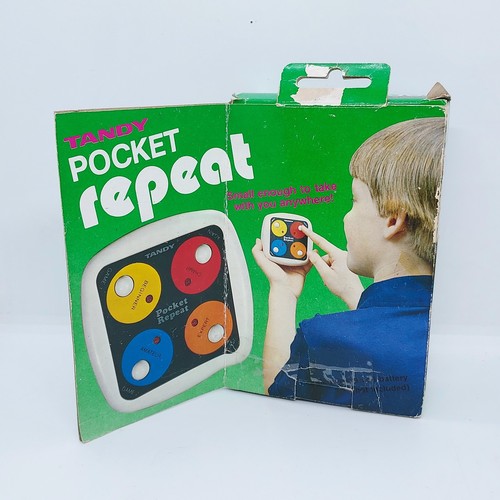 Vintage Tandy Pocket Repeat Memory Coordination Dexterity Game In ...