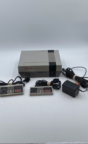 1985 Nintendo NES-001 N9694494 Video Game Home Console w/2 Controller ...
