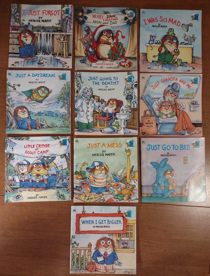 Golden Look-Look Book LOT OF 10 Vintage Mercer Mayer 1982-1991 Good ...