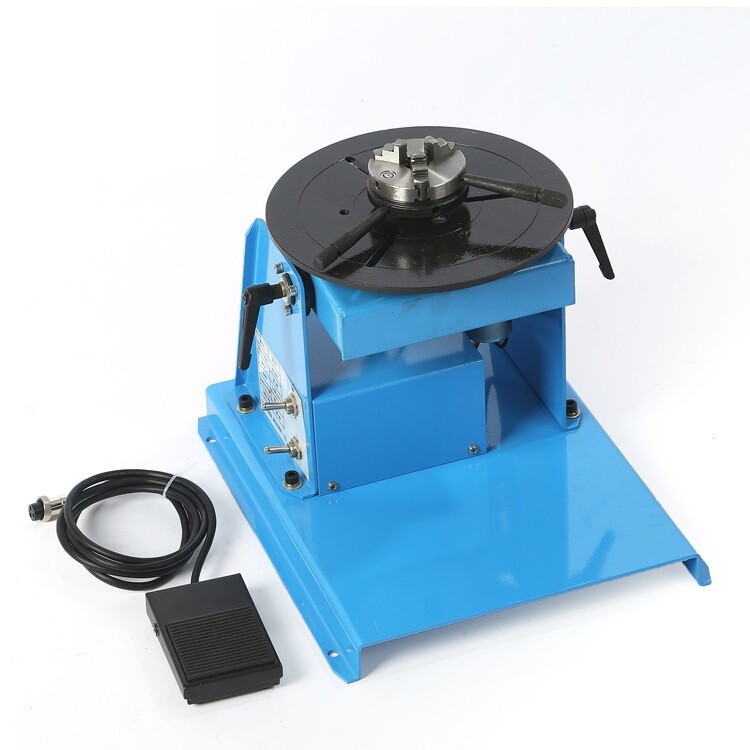 10kg Portable Positioner Small Automatic Ring Seam Welding Turntable w ...