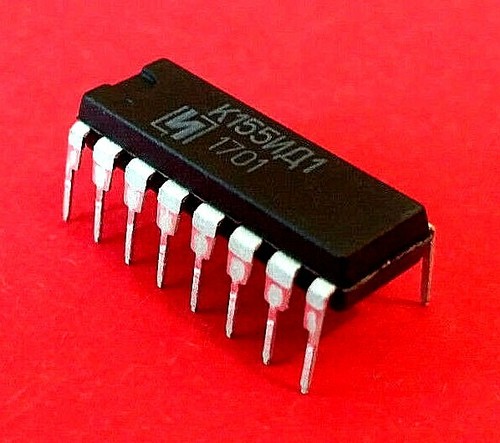 K155ID1 a-g SN 74141 Nixie clock tube driver IC high voltage chip NEW ...