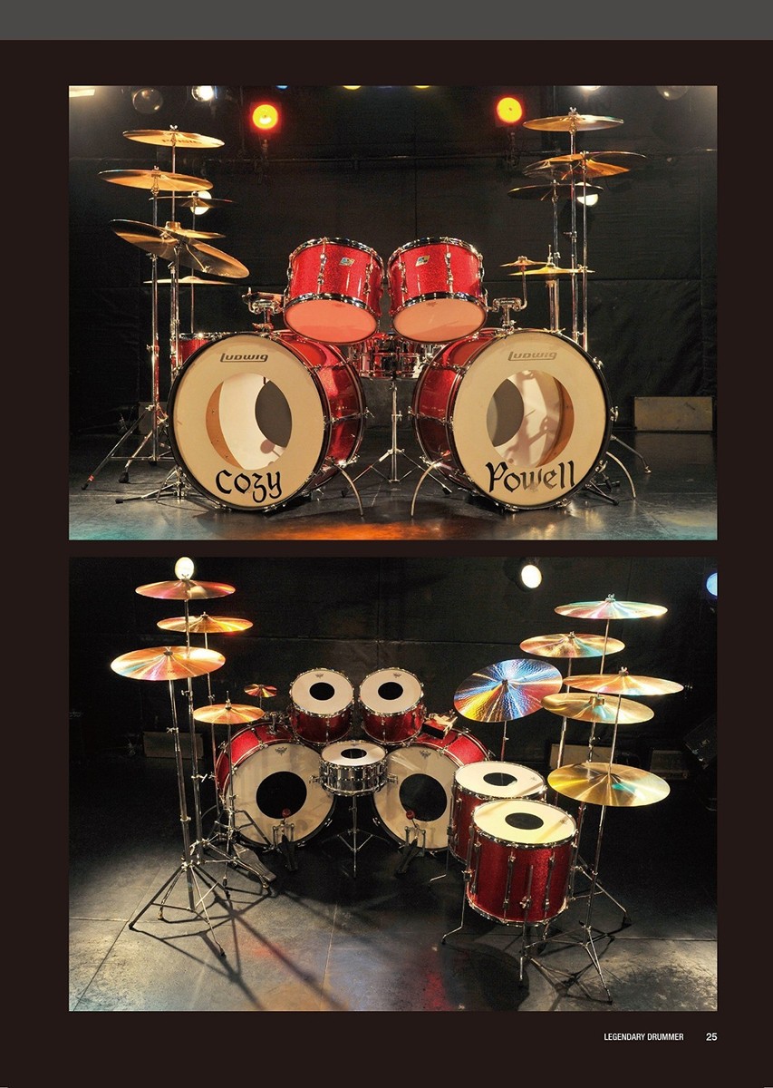 Cozy Powell Taking Charge Modern Drummer Magazine Cozy Powell Etsy