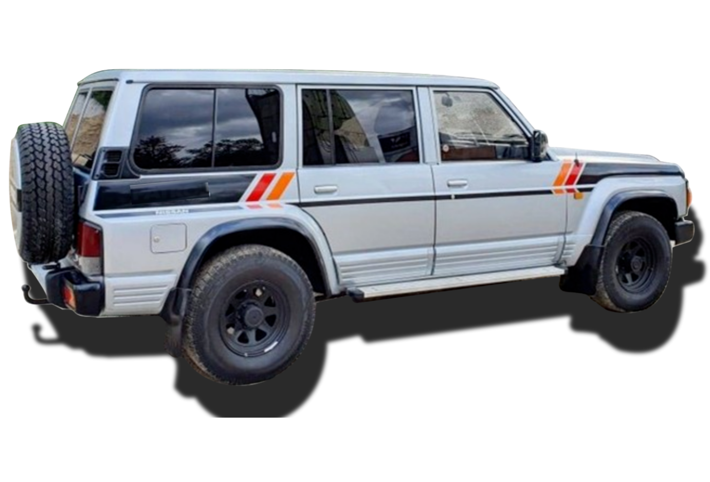 Stripes For Nissan Patrol safari Y60 Sticker Decal bar OEM 4 door 1987 ...