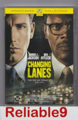 Samuel Jackson+Ben Affleck- Changing lanes Widescreen DVD R4- 2002 ...