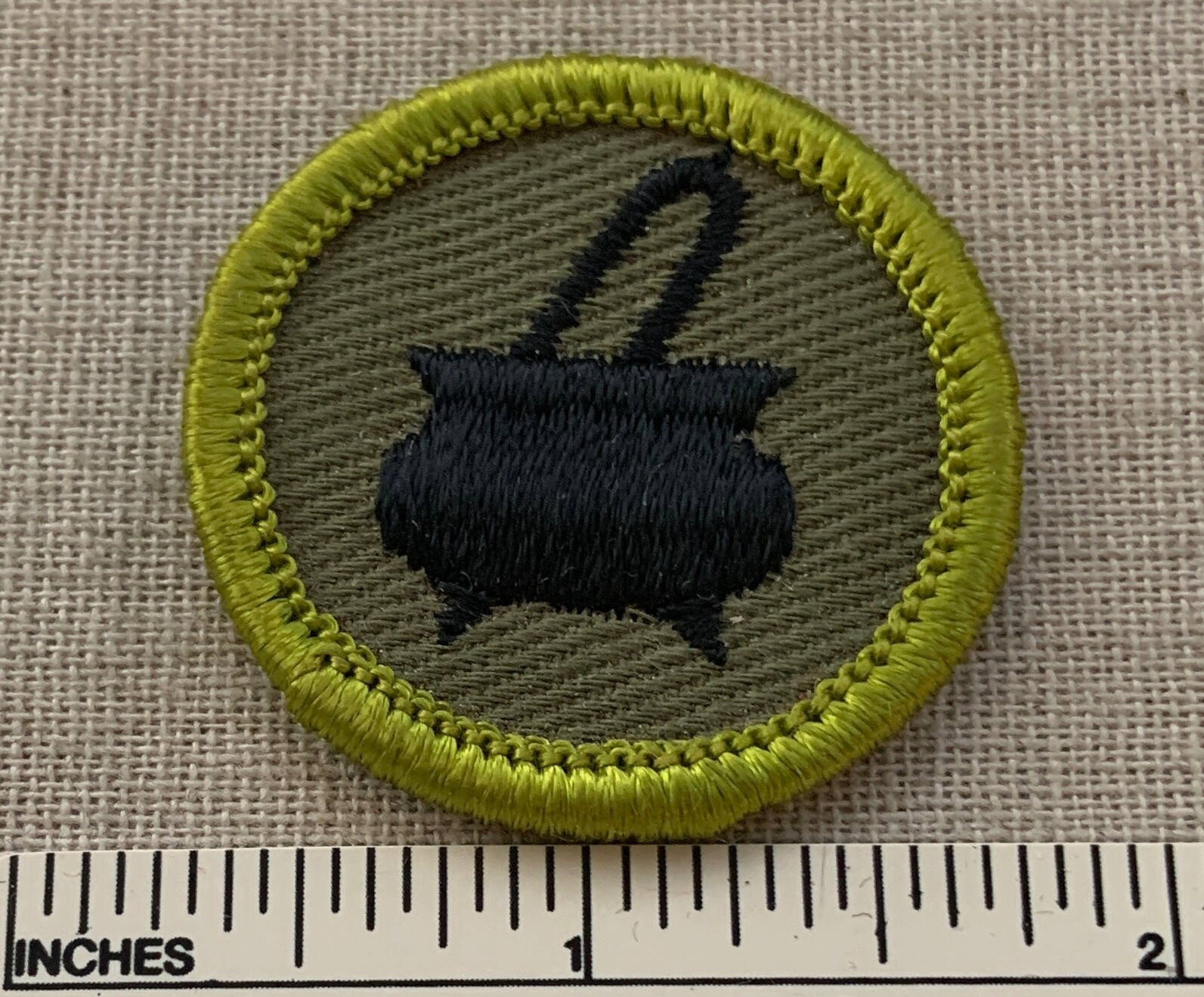 Vintage 1960s COOKING Boy Scouts of America MERIT BADGE PATCH BSA Camp ...