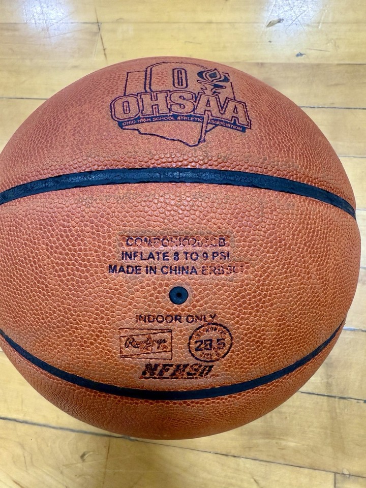 Rawlings 28.5 (Size 6) Official Intermediate OHSAA Leather Indoor ...