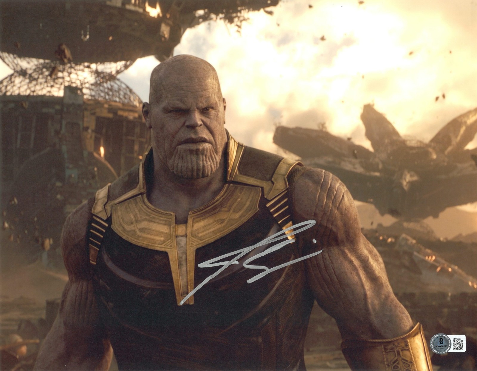 Josh Brolin Signed Autograph Infinity War 11X14 Photo Avengers Beckett ...