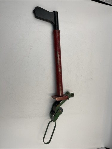 Vintage Safe And Sane Mac Toy Machine Gun Toy Paper Pop Air Gun Metal ...