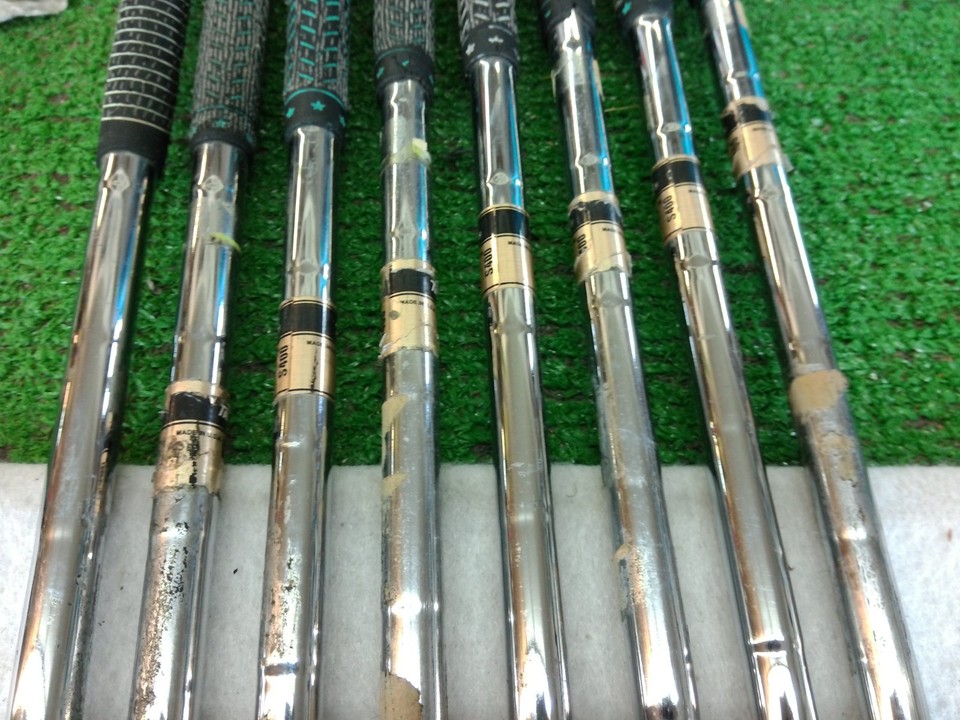 RARE CLEVELAND TOUR ACTION 485 BECU 3-PW IRON SET DG S400 STIFF STEEL ...