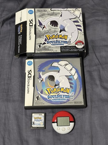 Pokemon Soul Silver Complete In Box With Pokewalker | eBay