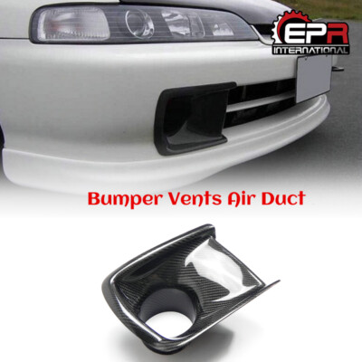 For Honda Integra DC2 JDM Carbon Fiber Front Bumper Air Intake Duct ...