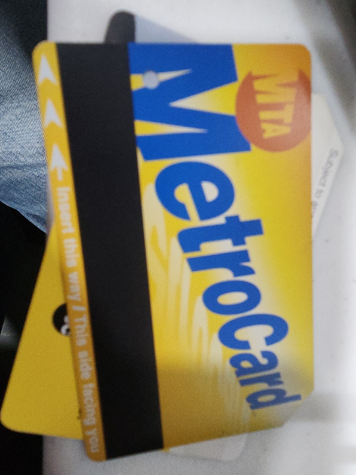 Michael J Fox MTA Metrocard Next Stop Spin City NYC Transit Metro Card ...