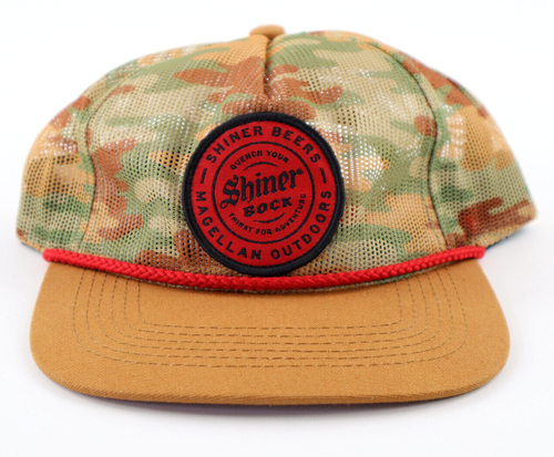 Magellan Outdoors Shiner Bock Mallard Camo Hat Snapback Trucker Cap ...