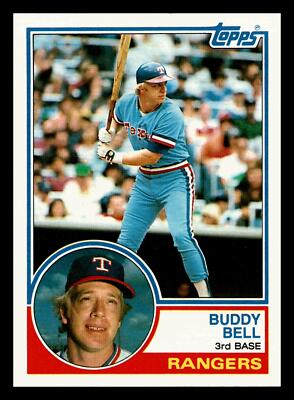 1983 Topps Buddy Bell #330 Texas Rangers Mint | eBay