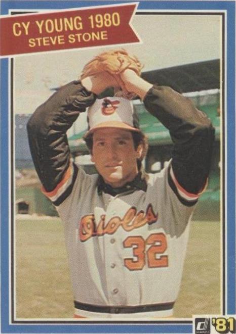 1981 Donruss - Steve Stone #591 for sale online | eBay