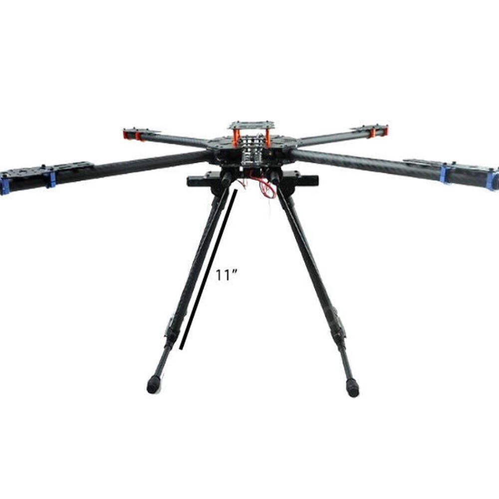 HML650 Retracting Folding Carbon Fiber Landing Gear for Large Drones ...