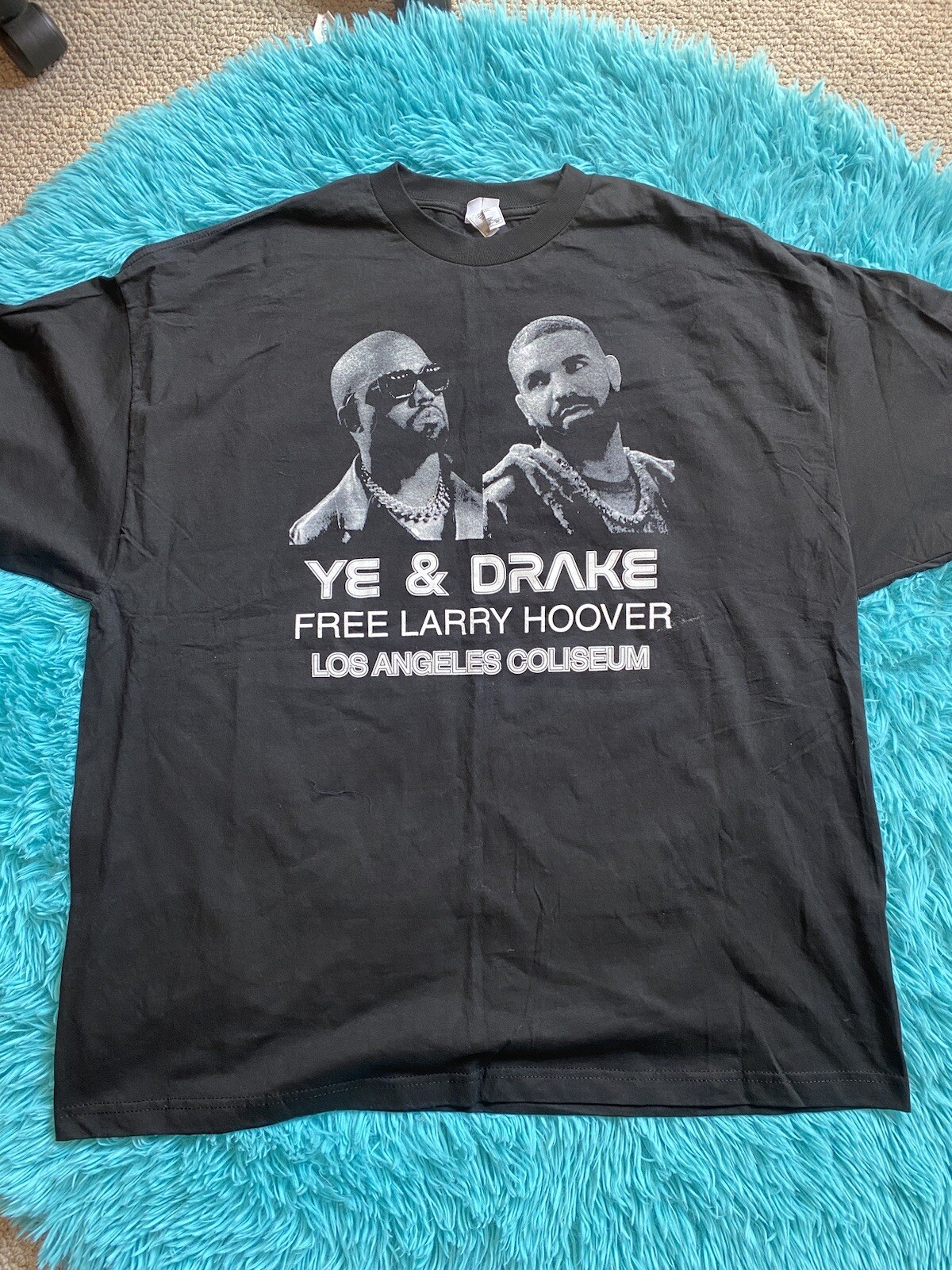Kaney “Ye” & Drake Free Larry Hoover Los Angeles Coliseum Shirt | eBay