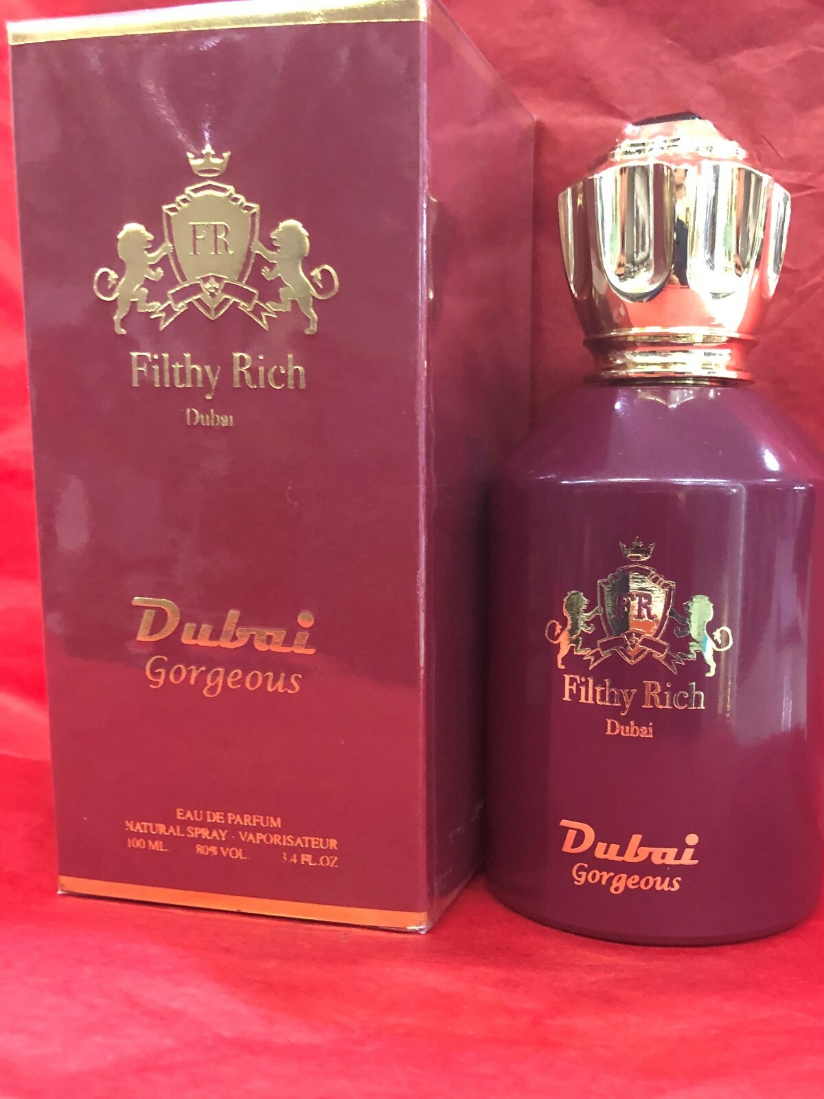 Dubai Gorgeous By Filthy Rich Dubai Eau De Parfum 3.4 oz/100 ml | eBay