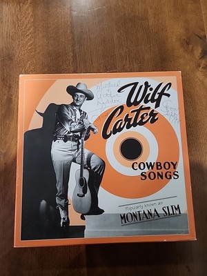 Cowboy songs - CARTER, Wilf CD RELN ,signed Stow 4000127159397| eBay
