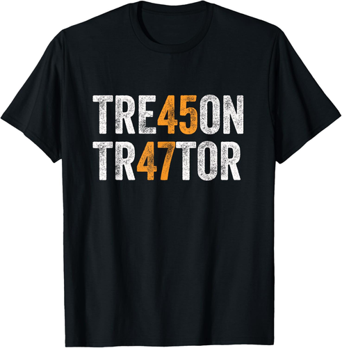 Trump TRE45ON Treason TR47TOR Traitor 45 47 Vintage | eBay