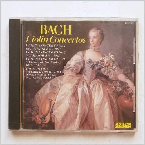 James Laredo & Scottish Co Bach: Violin Concertos (CD) 5010946680827 | eBay