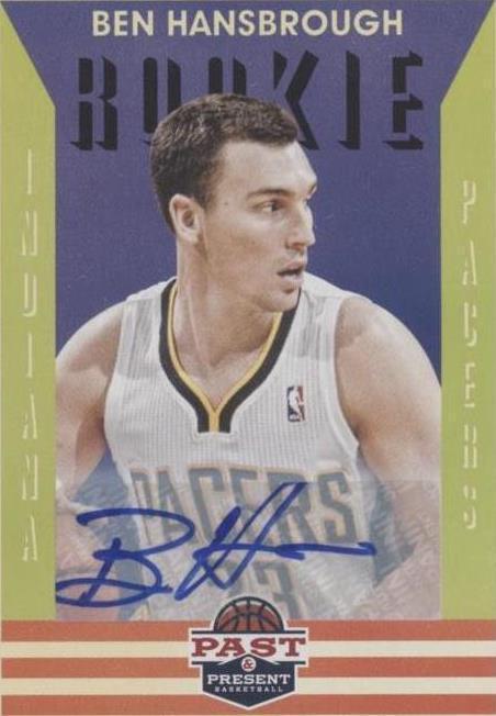 2012-13 Panini Past & Present - Rookie Ben Hansbrough #228 Signatures ...