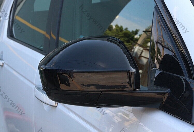 Gloss Black Rear View Mirror Cap Cover Trim For Range Rover Velar 2018 ...
