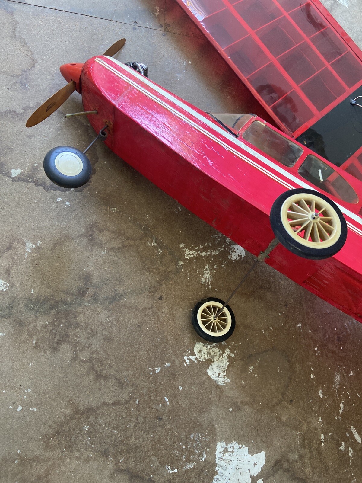 RTF Kadet Senior Balsa RED Rc Airplane OS FS-90 Engine, Ready To Fly | eBay