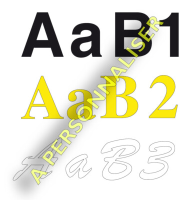 Adhesive Numbers Letters, Custom Cut Vinyl Adhesive Lettering 5cm | eBay
