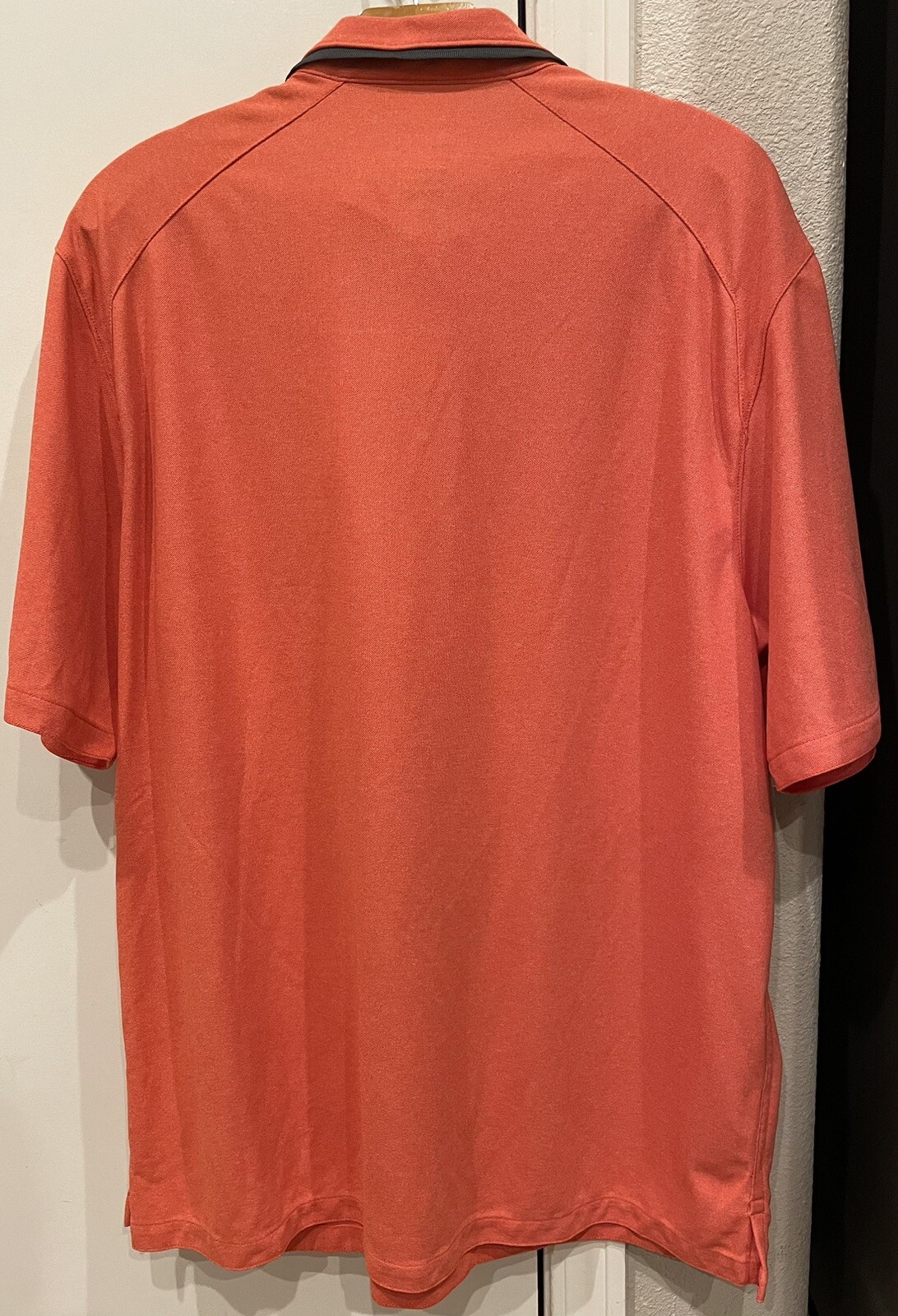 EUC Nike Dri Fit UTEP Miners Polo Football Embroidered Logos Orange ...