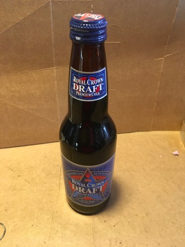 Vintage Full Bottle, Royal Crown Draft Premium Cola. 99 on Bottom | eBay