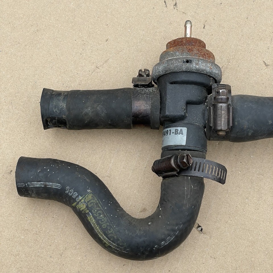 87-93 Mustang Smog Pump Diverter Check Valve Exhaust Emission Hose 5.0 ...