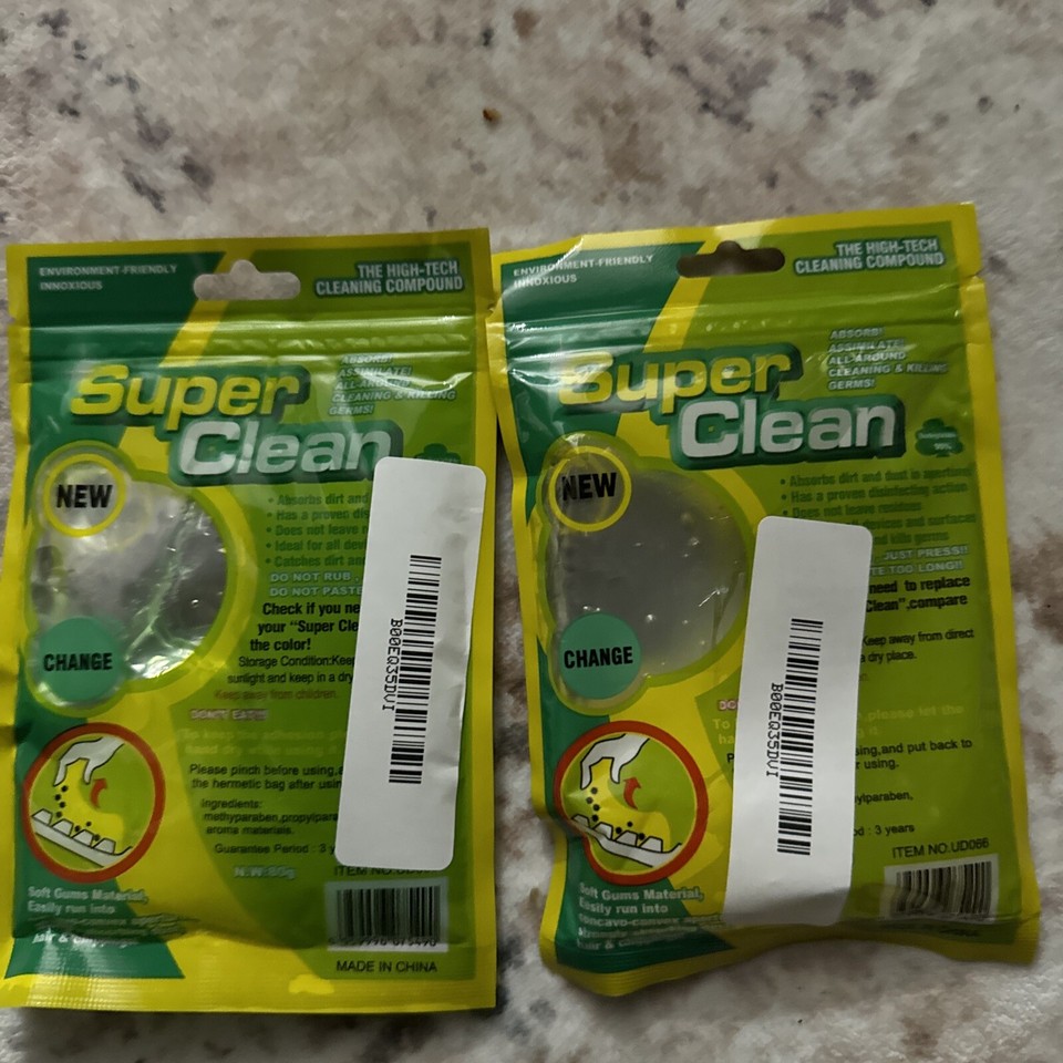 2 X Super Clean The High - Tech Cleaning Compound Lime Green Color ...