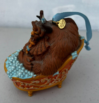 Disney Sketchbook Beauty and the Beast Bath Time for The Beast Ornament ...