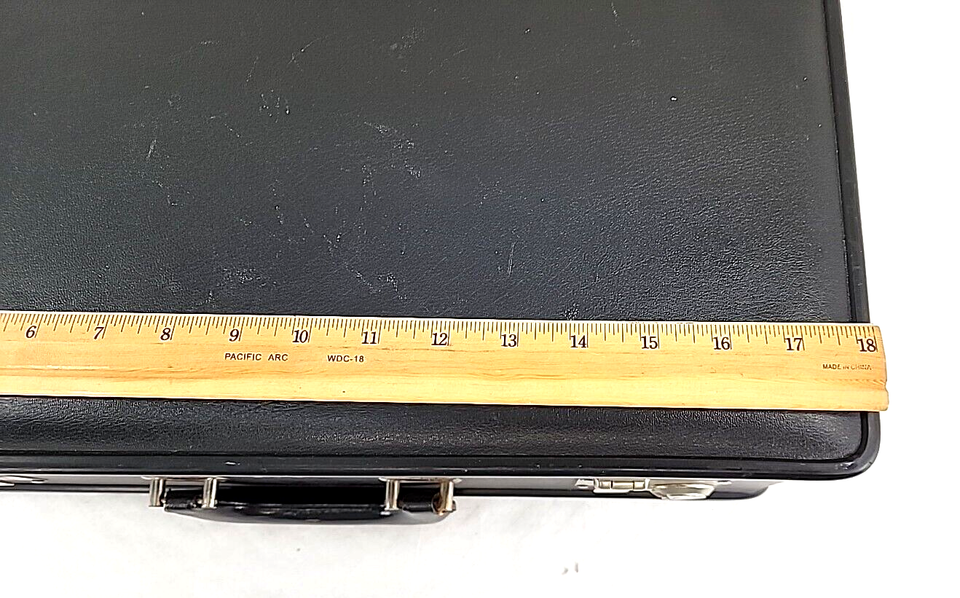 Vintage Stebco Briefcase Ultimate Vinyl Coated Travel Attache Case ...