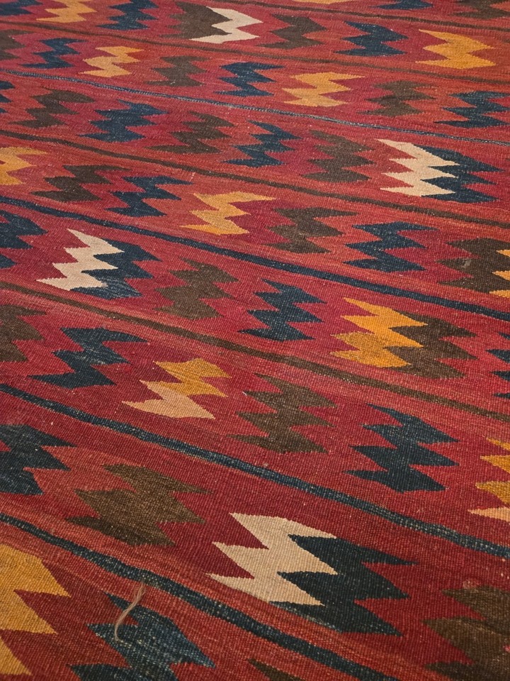 Kilim Perser Rug Large Design 10x 5 antique Make OFFER Tabliz Kashani ...