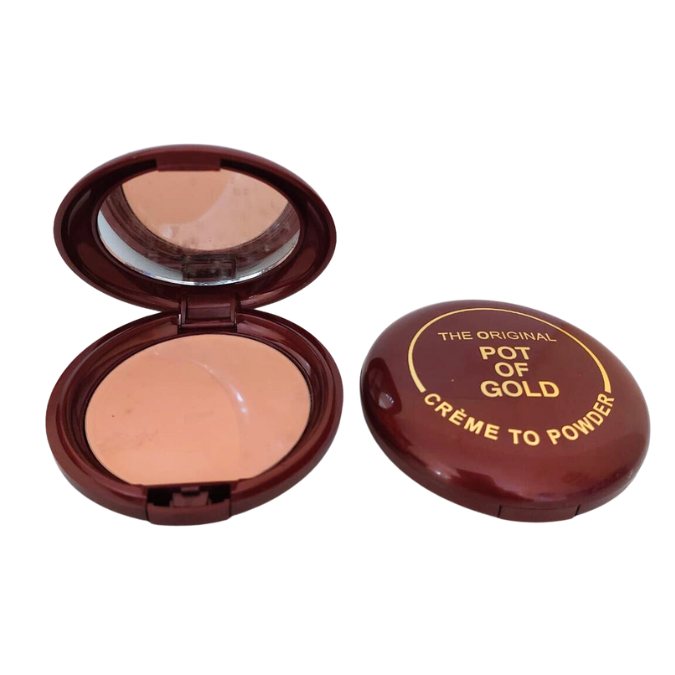 Pot of Gold Bronzing Pearls Creme to Powder Loose Poweder With Brush ...