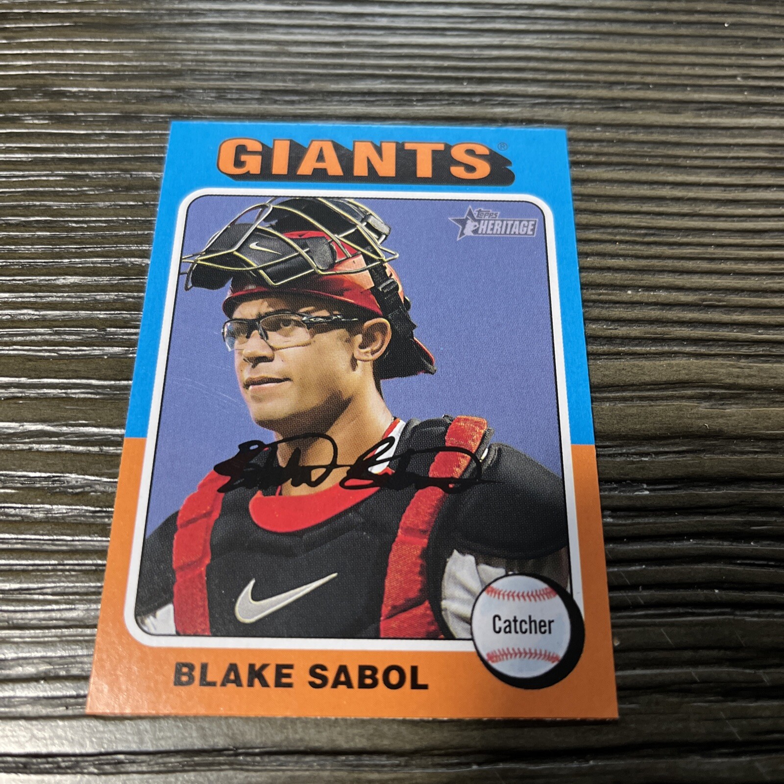 2024 Topps Heritage Blake Sabol #366 San Francisco Giants | eBay