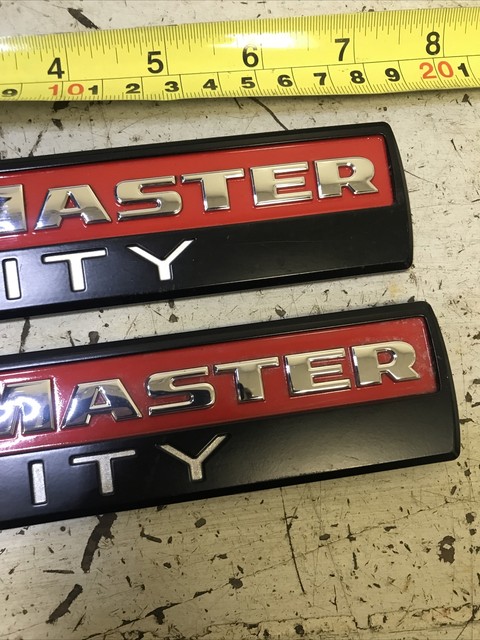 Dodge RAM Promaster City Edition Emblem Logo Badge for sale online | eBay