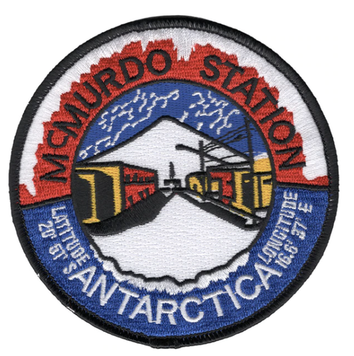 4" NAVY NAVAL AIR STATION MCMURDO ANTARCTICA EMBROIDERED PATCH | eBay