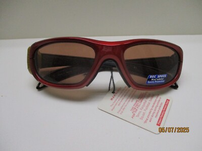 New Liberty Rec Specs Maxx Halo #1 Red MX20 51-17-125 Sport Frames | eBay