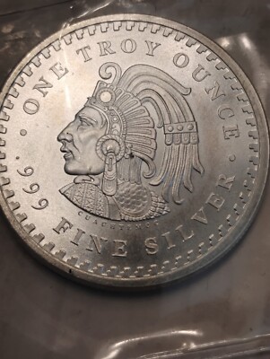 AZTEC SILVER TROY COINS | eBay