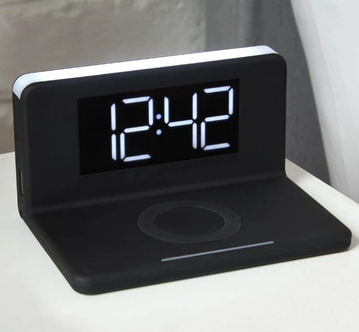 Goodmans Qi Wireless Charging Alarm Clock HY 99191 for sale online | eBay