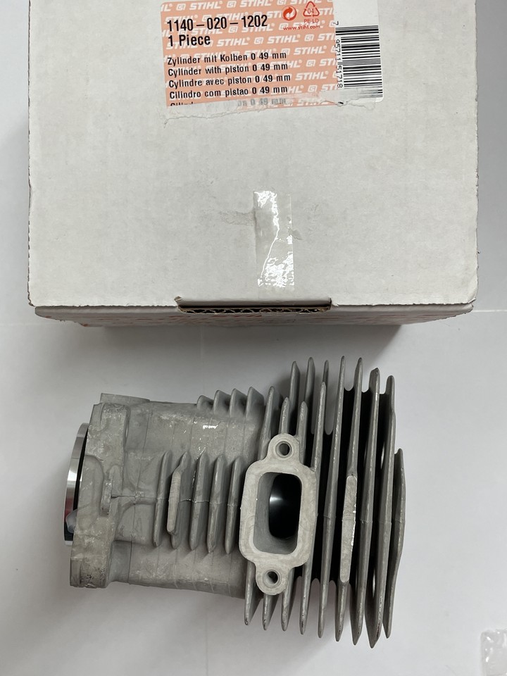 STIHL OEM CYLINDER WITH PISTON KIT 1140 020 1202 FOR MS391 CHAINSAW MS ...