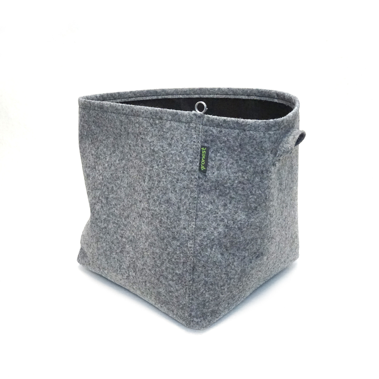 1 X Gronest Wachsen Bag 25L Grau Handles Safe Roots Fabric Container ...